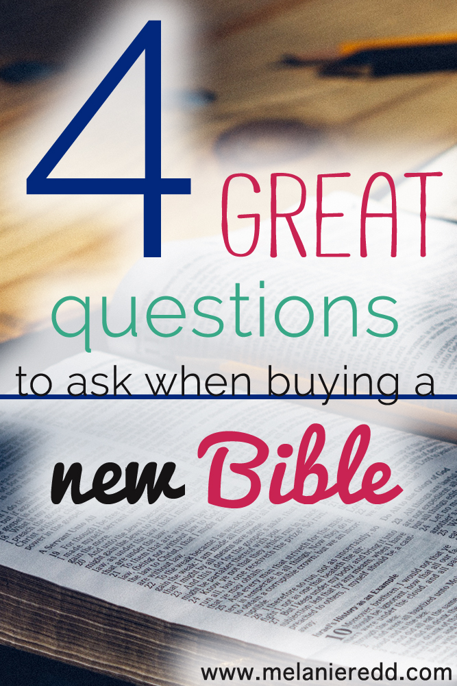 4 Great Questions to Consider When Buying a New Bible | Crossmap Blogs